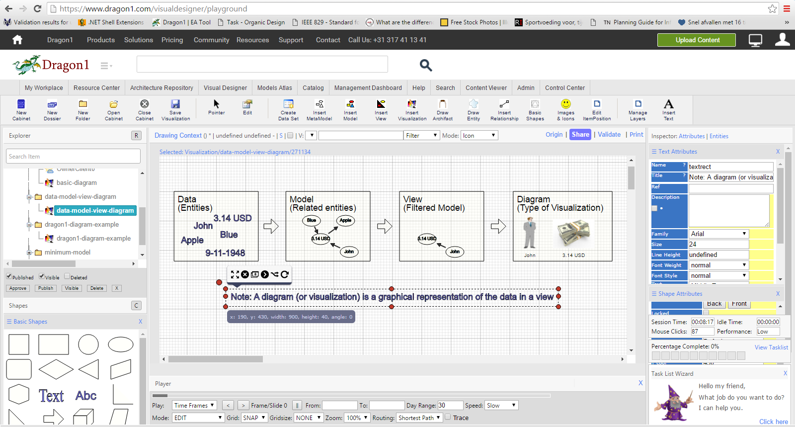Building A Diagram - Dragon1