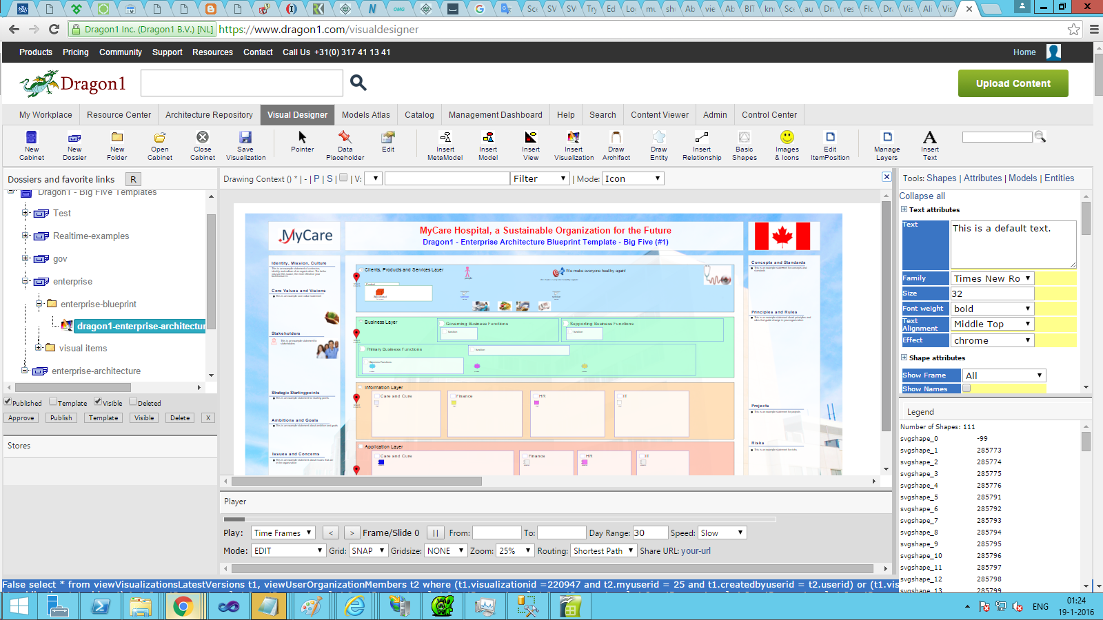 Dynamic Views for Enterprise Architecture - Dragon1